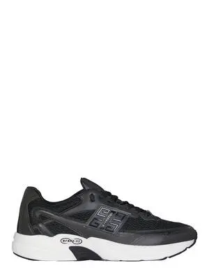 Givenchy 4g Paneled Low-top Sneakers - Black
