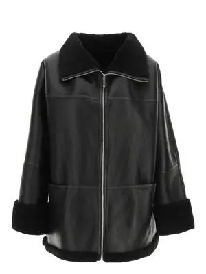 TOTEME Totême Zip-Up Jacket With Trim Detail