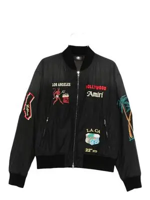 Amiri Embellished Bomber Jacket - Black