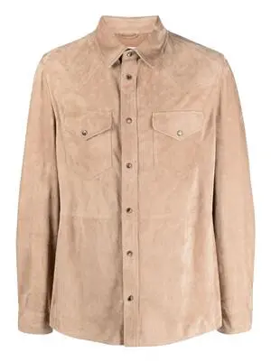 BRUNELLO CUCINELLI Brunello Cucinelli Suede Shirt Jacket