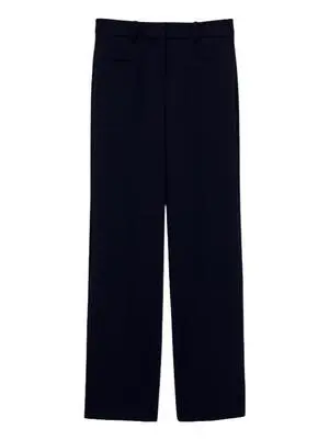 Ba&sh Wide-leg Casual Pants - Black