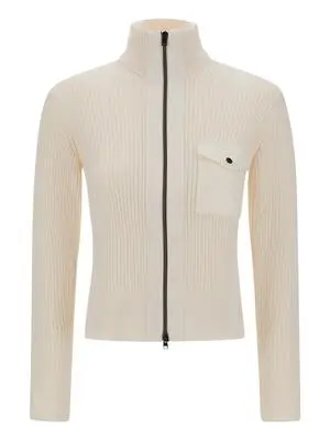 Herno Herno Ribbed-Knit Cardigan No