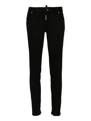 Dsquared2 Low-rise Skinny Jeans - Black