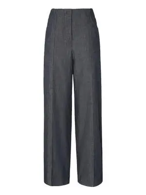 FENDI Fendi High Waist Wide Leg Jeans