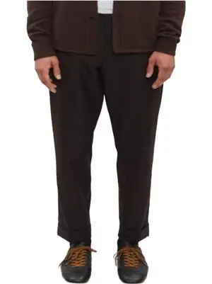 Dries Van Noten Belt-loop Casual Pants - Black