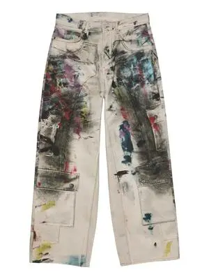 Acne Studios 1981 Baggy Fit Jeans - Nude