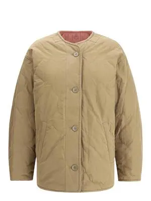 Isabel Marant Étoile Nesmae Reversible Quilted Coat - Nude