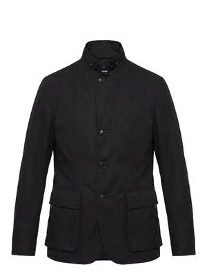 Gucci Logo Casual Jacket - Black