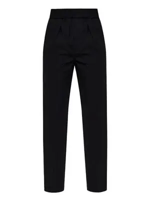 Isabel Marant Étoile Virgin Wool High-rise Trousers - Black