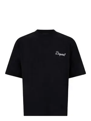 Dsquared2 Logo Loose Fit T-shirt - Black