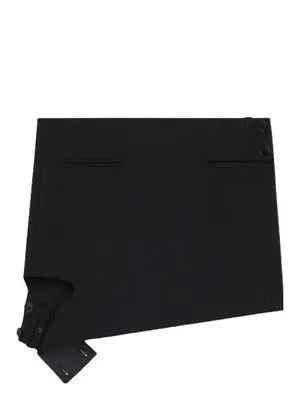 COURREGES Cut-out Mini Skirt - Black