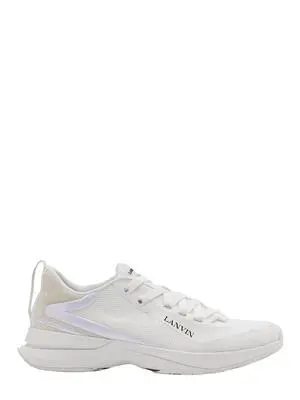LANVIN Li Mesh Flow Channel Sneakers - White