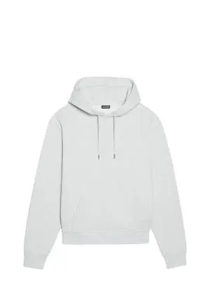 Jacquemus Logo Embroidered Drawstring Hoodie - White
