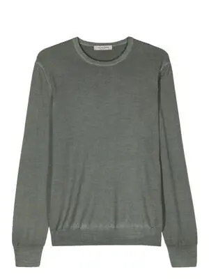 D'ANIELLO Fine-knit Jumper - Gray