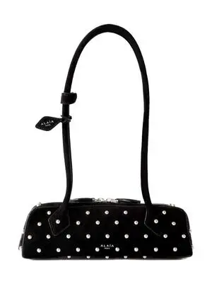 Alaïa Small Teckel Shoulder Bag - Black