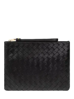 Bottega Veneta Intrecciato Small Handbag - Black