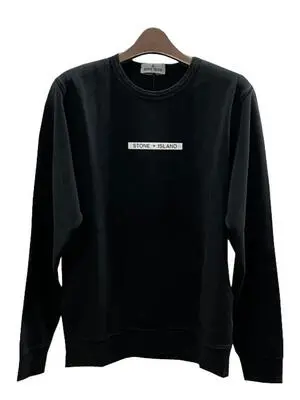 Stone Island Long-sleeved Crewneck Sweater - Black