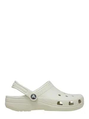CROCS Round-toe Clogs With Ventilation And Heel Strap - Linen