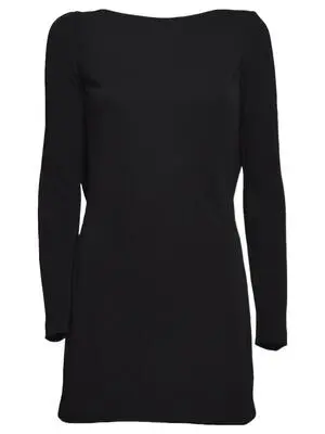 Dsquared2 Embellished Logo Pearl Dress - Black