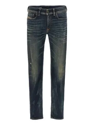 DIESEL® 1979 Sleenker Skinny Distressed Jeans - Black