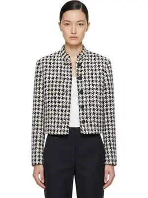 MARISSA CHIARA Marissa Chiara Houndstooth Casual Jacket