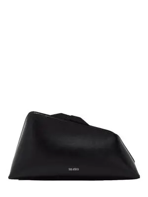 Attico Logo Clutch - Black