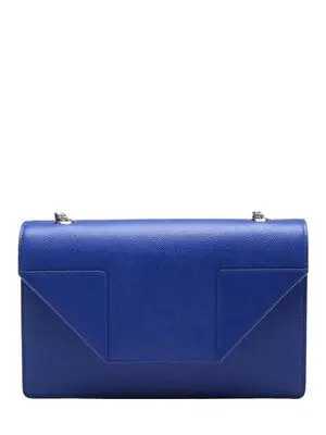 Saint Laurent Logo Shoulder Bag - Blue