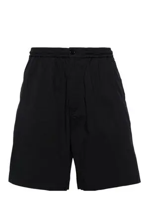 Aspesi Relaxed Fit Bermuda Shorts - Black