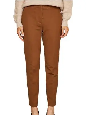 Max Mara Logo Casual Pants - Brown