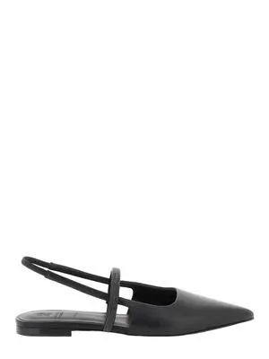 Brunello Cucinelli Slingback Ballerina Flats - Black