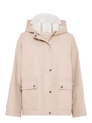 Brunello Cucinelli Brunello Cucinelli Water-Resistant Canvas Jacket No