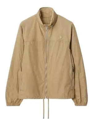 BURBERRY Burberry Logo-Badge Zip-Up Jacket