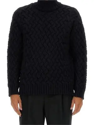 Dries Van Noten Long-sleeved Roll-neck Jumper - Black