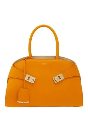 FERRAGAMO Hug Handbag - Turmeric