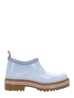 Thom Browne Thom Browne Round Toe Slip-On Boots Blue