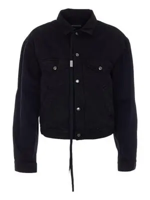ANN DEMEULEMEESTER Single-breasted Long-sleeved Shirt - Black