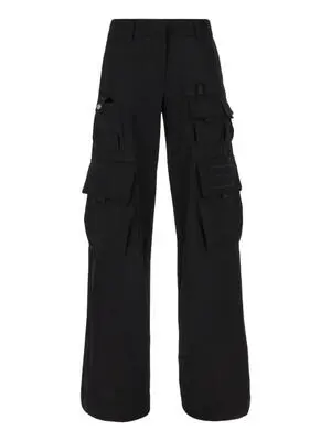 Off-White Cargo Trousers - Black