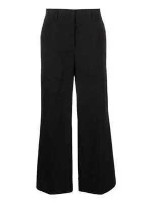 P.a.r.o.s.h High-waisted Tailored Trousers - Black