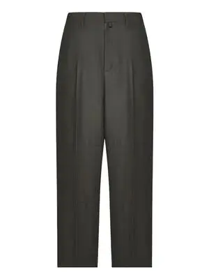 AMBUSH Mid-rise Wide-leg Tailored Trousers - Black