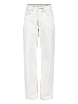 Dries Van Noten Peyton Straight Leg Jeans - Off White