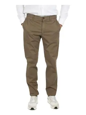 Zegna Logo Casual Pants - Brown