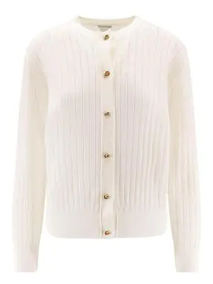 BOTTEGA VENETA Bottega Veneta Crewneck Knitted Cardigan