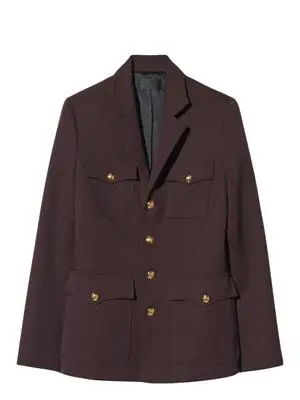 NILI LOTAN Single-breasted Casual Jacket - Black