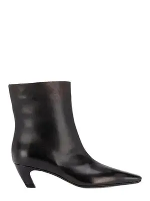 KHAITE Khaite Square-Toed Ankle Boots