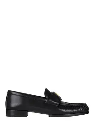 Givenchy 4g Logo Plaque Loafers - Black