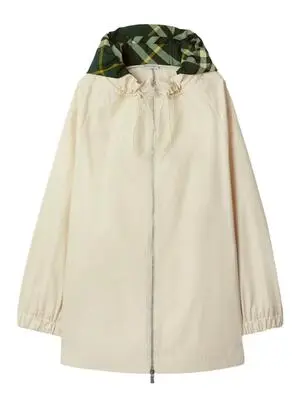 Burberry Long-sleeved Hooded Parka - Nude