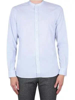Aspesi Striped Buttoned Shirt - Blue