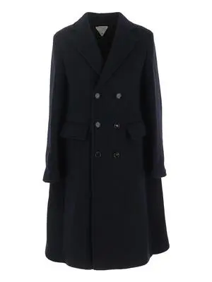 BOTTEGA VENETA Bottega Veneta Double-Breasted Cape Coat