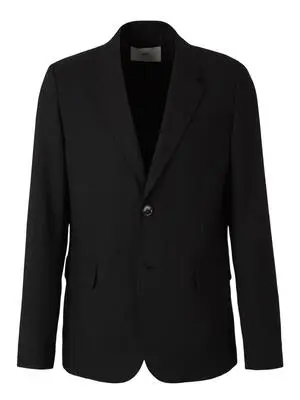 Ami Gabardine Blazer - Black