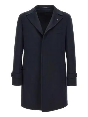 Tagliatore Thomas Single-breasted Coat - Black